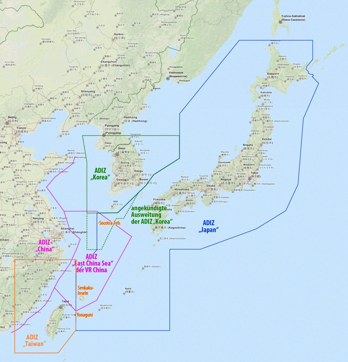 What is an Air Defence Identification Zone (ADIZ)? | IASPOINT