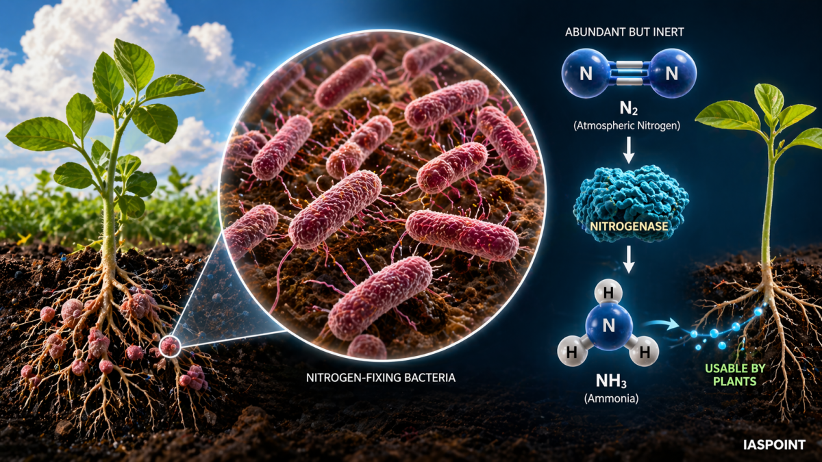 Nitrogen Fixing Bacteria | IASPOINT