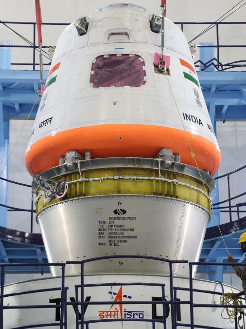 ISRO Advances Gaganyaan Crew Module Propulsion System | IASPOINT
