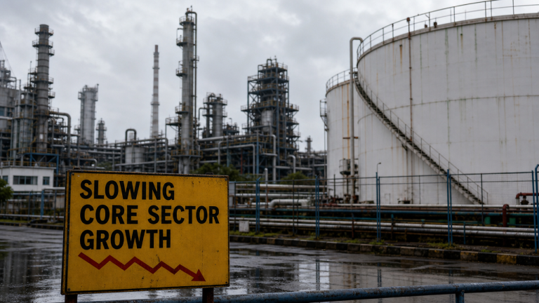 Slowing Core Sector Growth and Economic Implications | IASPOINT